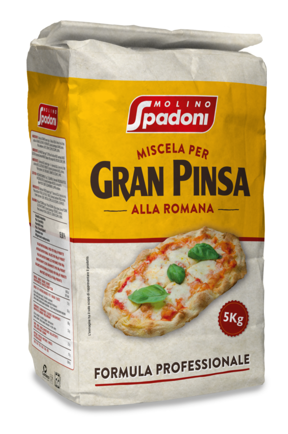 Molino Spadoni Gran Pinsa flour mix. Italian Food Awards 2023 finalist ...